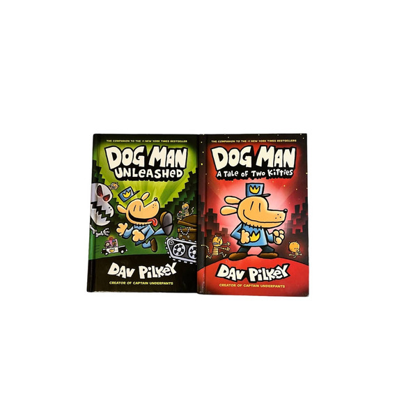 Scholastic | Accents | Dog Man Unleashed And Dog Man A Tale Of Two ...